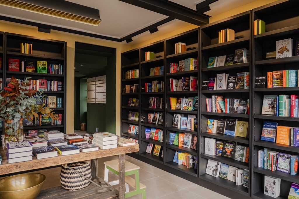 Page-Turning Design Elevating a bookshop with custom furniture ...